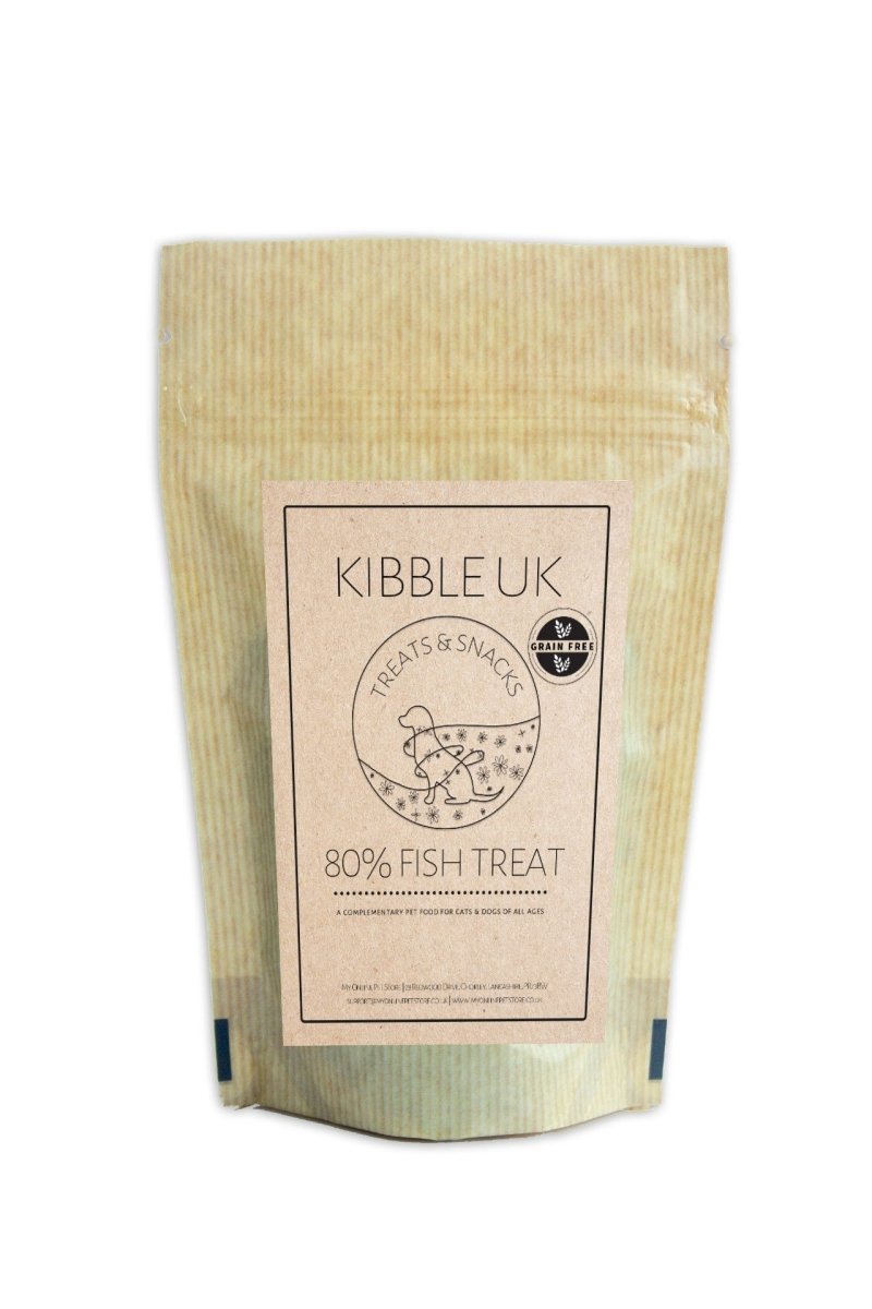 80% Fish Treat (100g) - Kibble UK - Made In The UK – My Online Pet Store